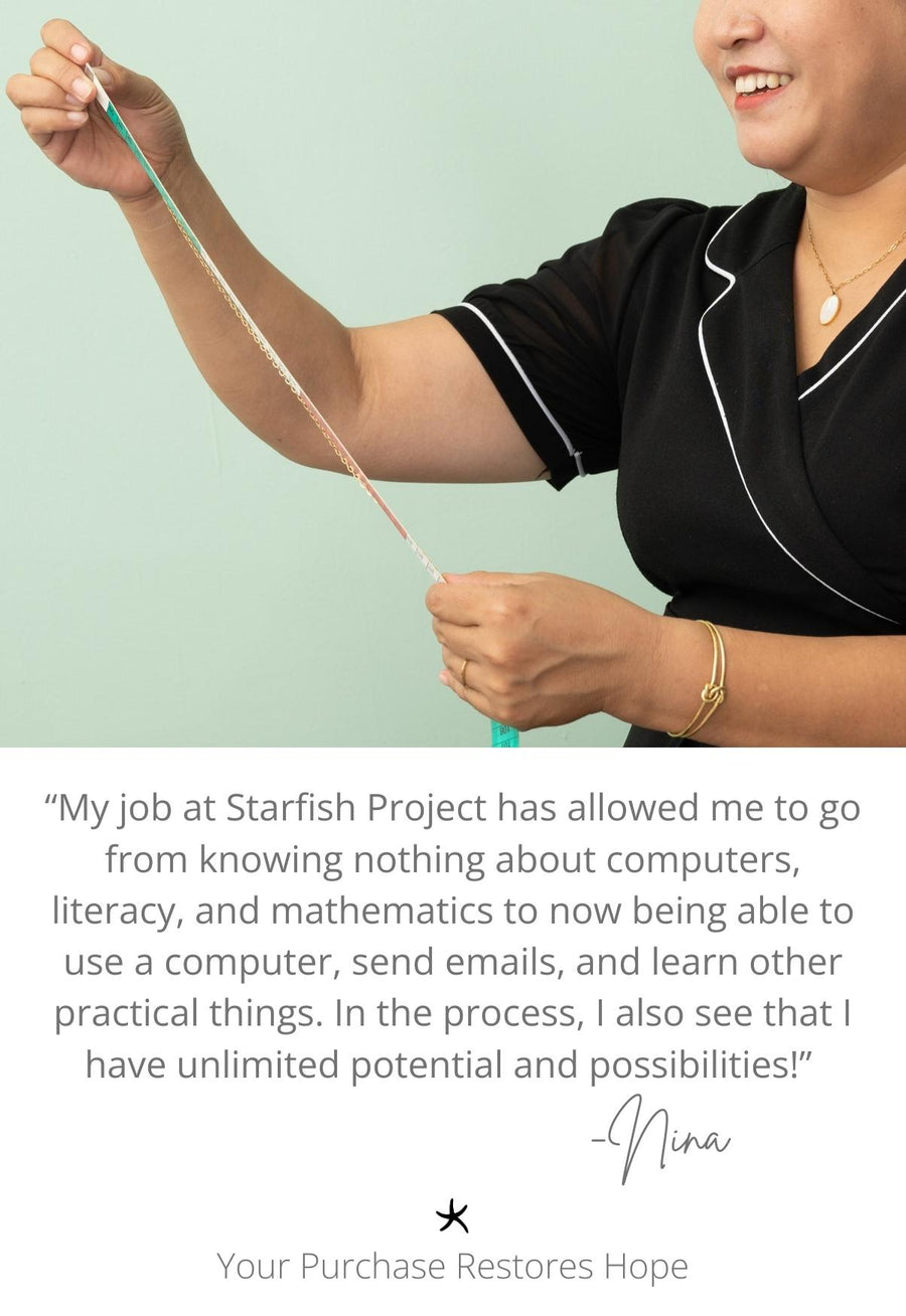 With a Twist Hoops in Mint – Starfish Project